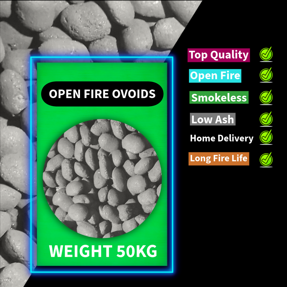 Open Fire Ovoids – Ballymena Coal